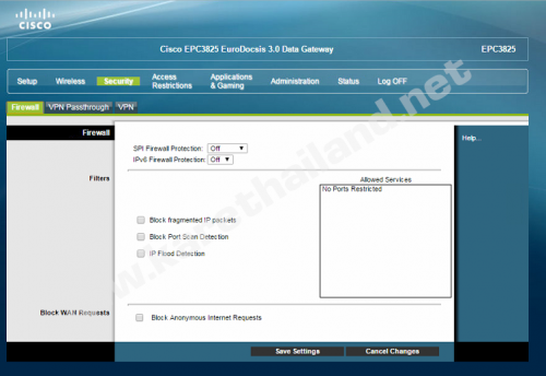 Forward Port Modem CISCO – KARE Thailand